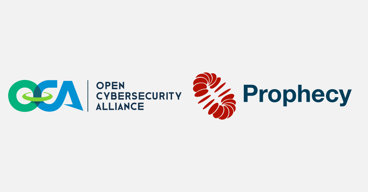 Prophecy International Joins Open Cybersecurity Alliance